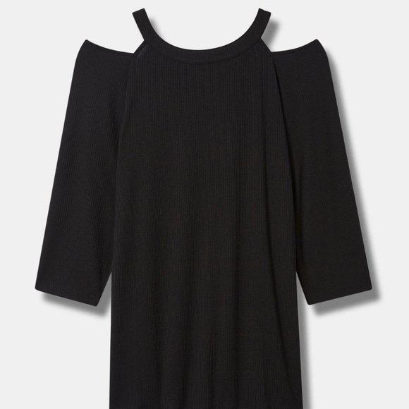 torrid | Tops | How To Wear It Fitted Super Soft Rib Goddess Cutout ...